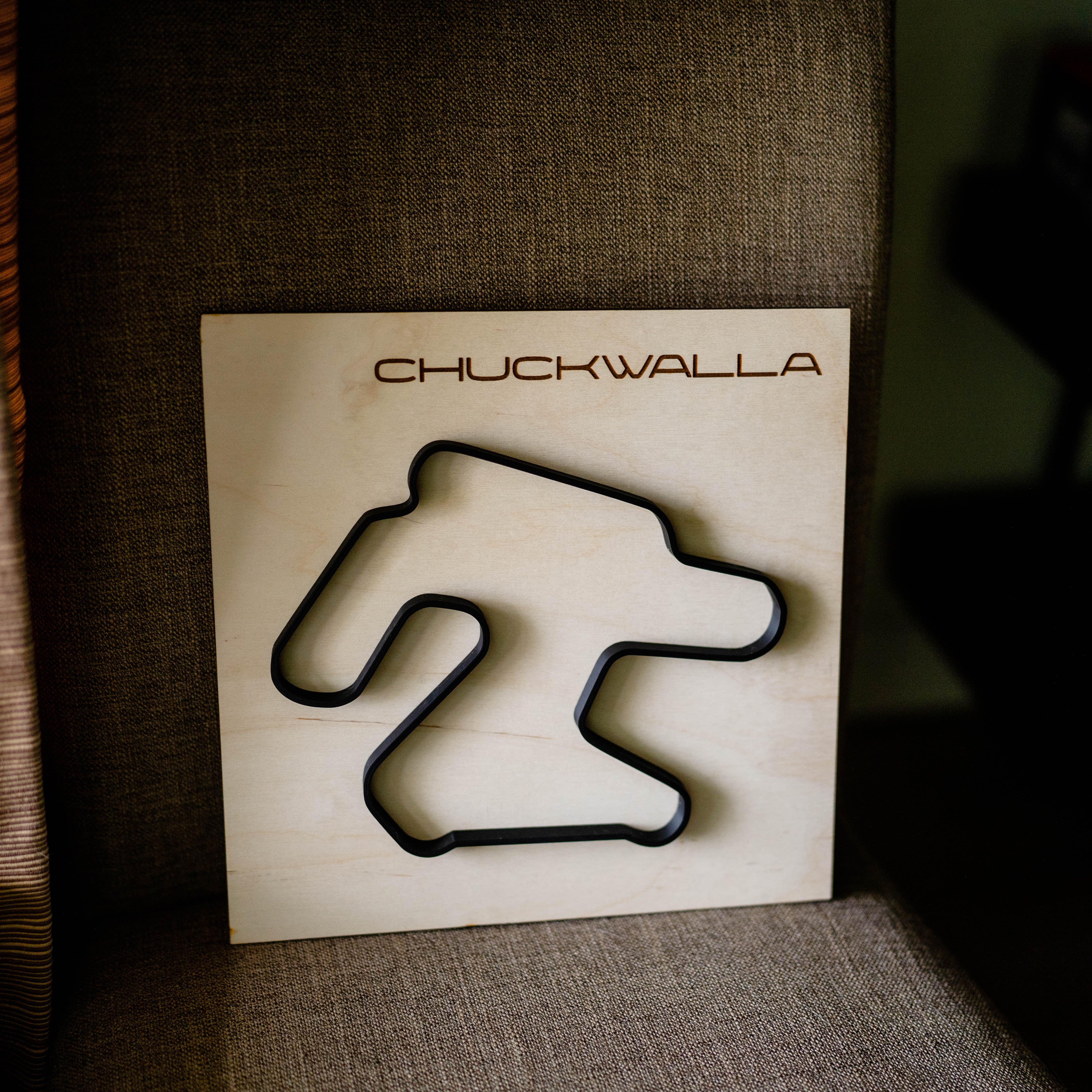 Chuckwalla Race Track Wood Framed Wall Art – Coordinates Cubed
